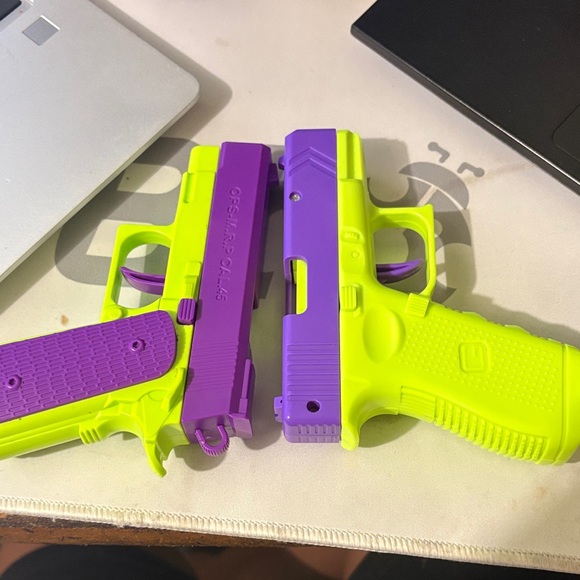 Toys | Vibrant Toy Gun Set For Kids | Poshmark